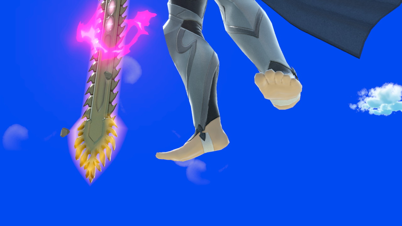 Anime Feet: Super Smash Bros Ultimate: Female Corrin
