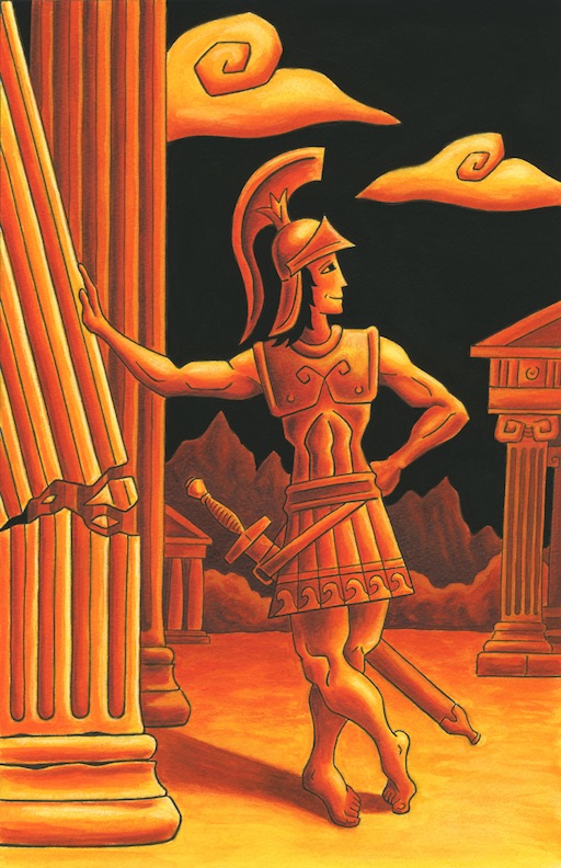 DemakesArt: Self Promo for my Perseus children's book