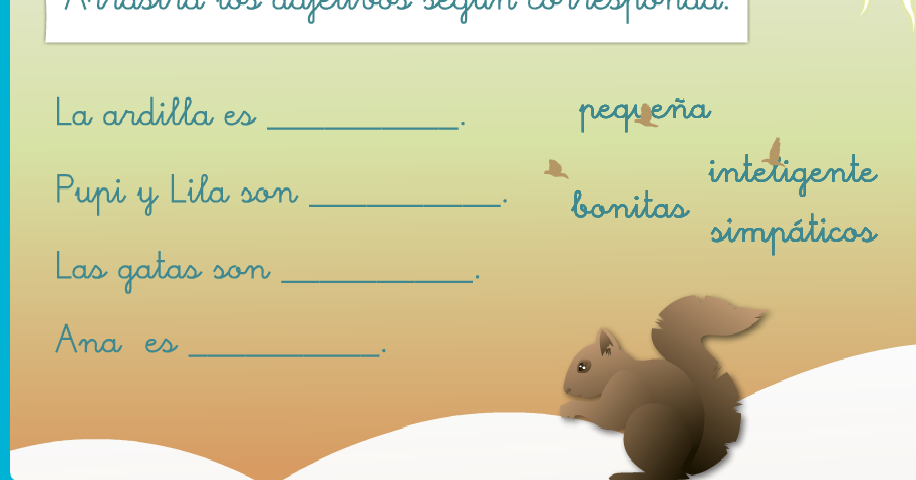 LA PANDILLA DE LA ARDILLA: REPASO