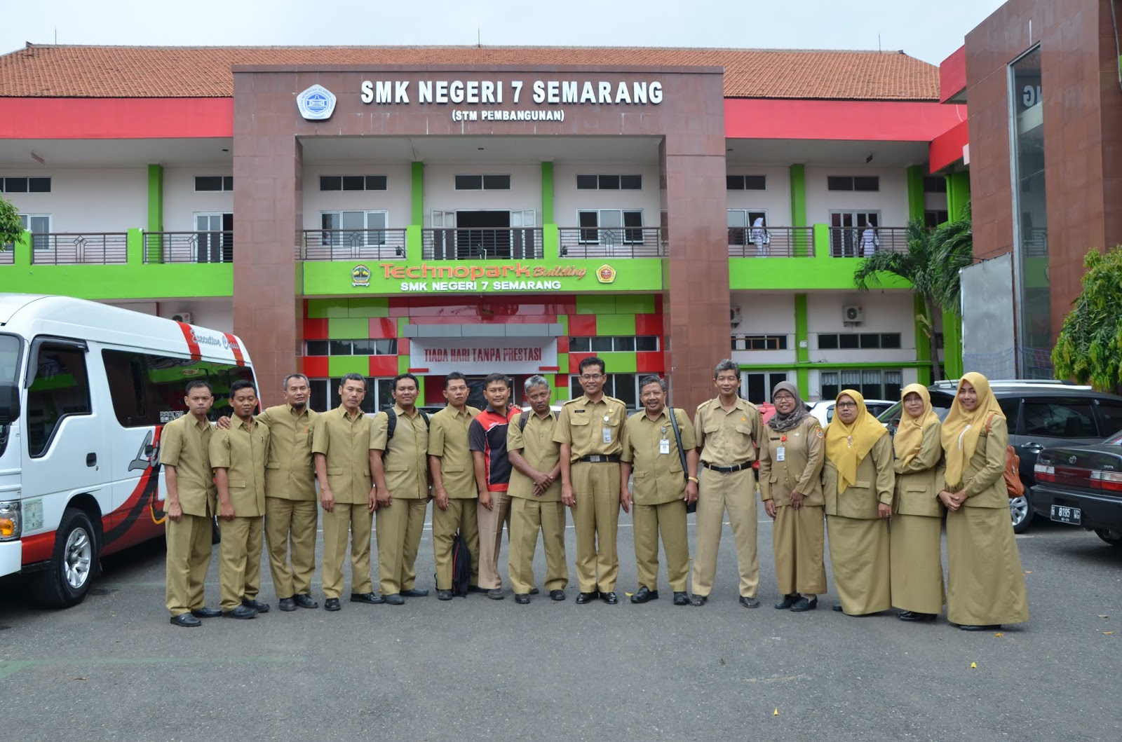 SMK Negeri 7 (STM Pembangunan) Semarang: Kunjungan SMK Binawiyata Sragen