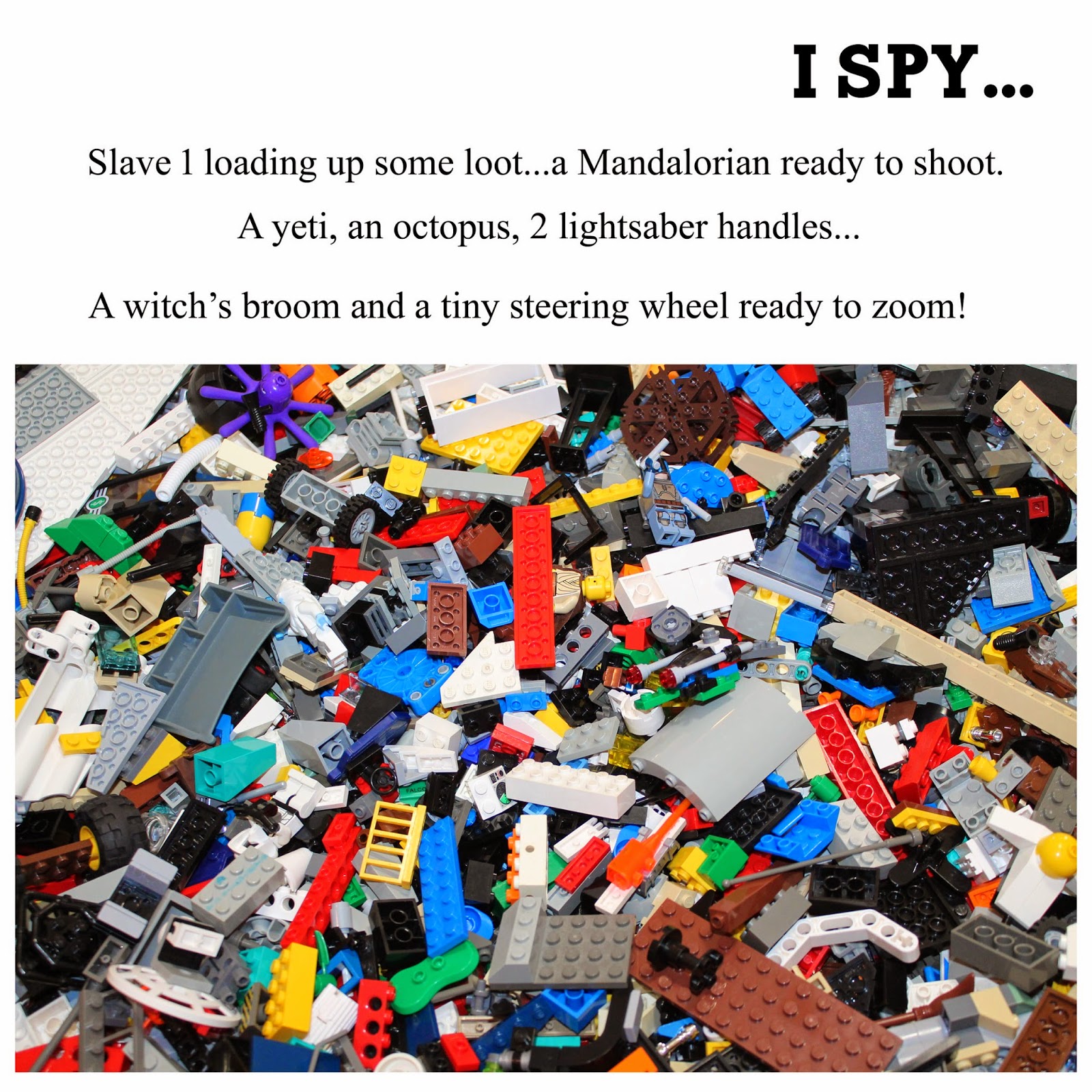 Lego I Spy with my Little Eye Book!
