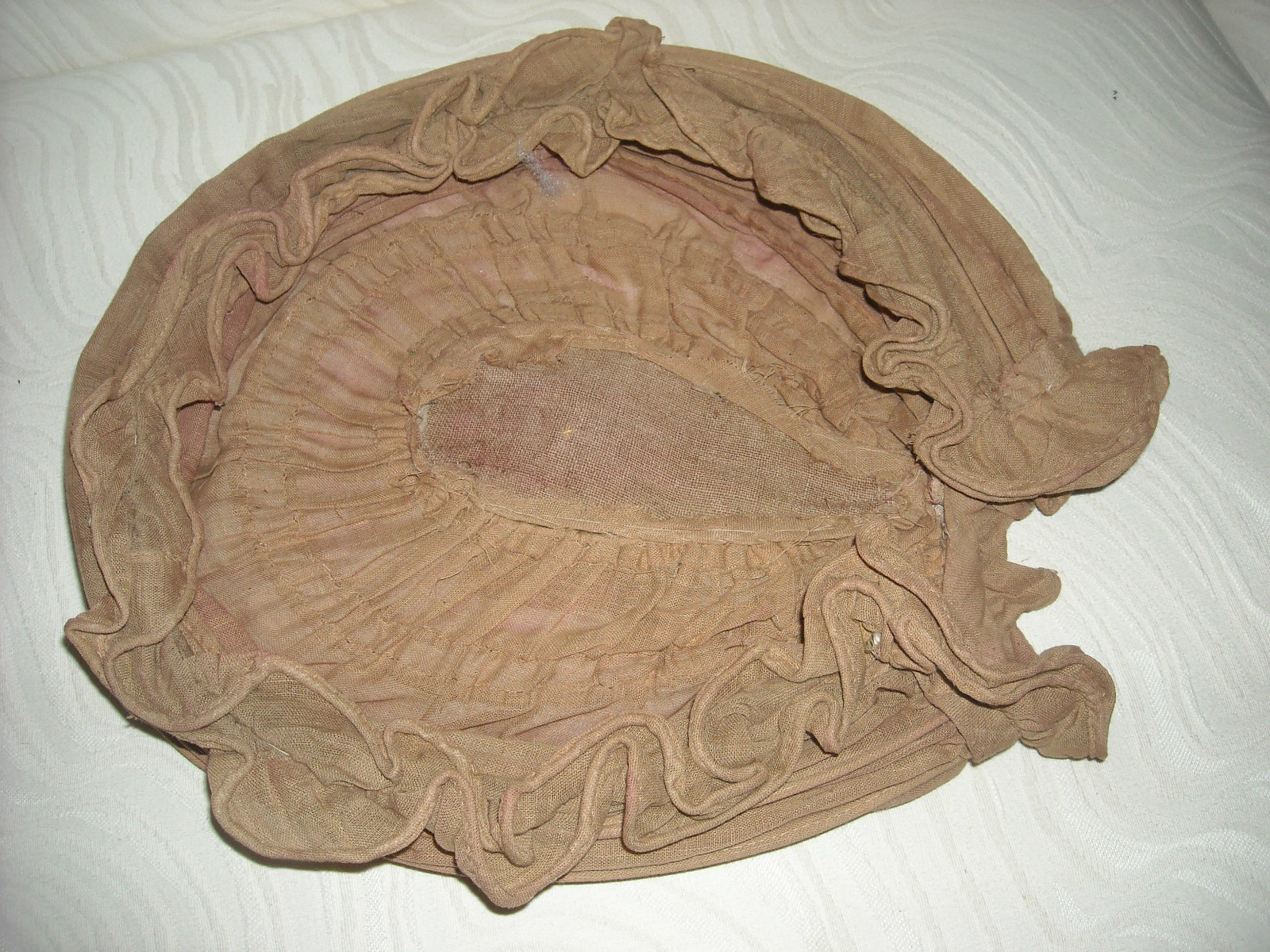 All The Pretty Dresses: Late 18th C/early 19th C Calash Bonnet