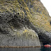 Akun island columnar basalt, Alaska, United States