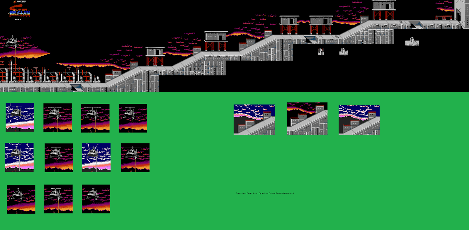 Mundo de los Sprites: Super Contra