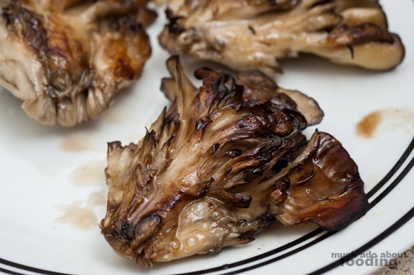 Recipe - Maitake with Fried Egg | Much Ado About Fooding