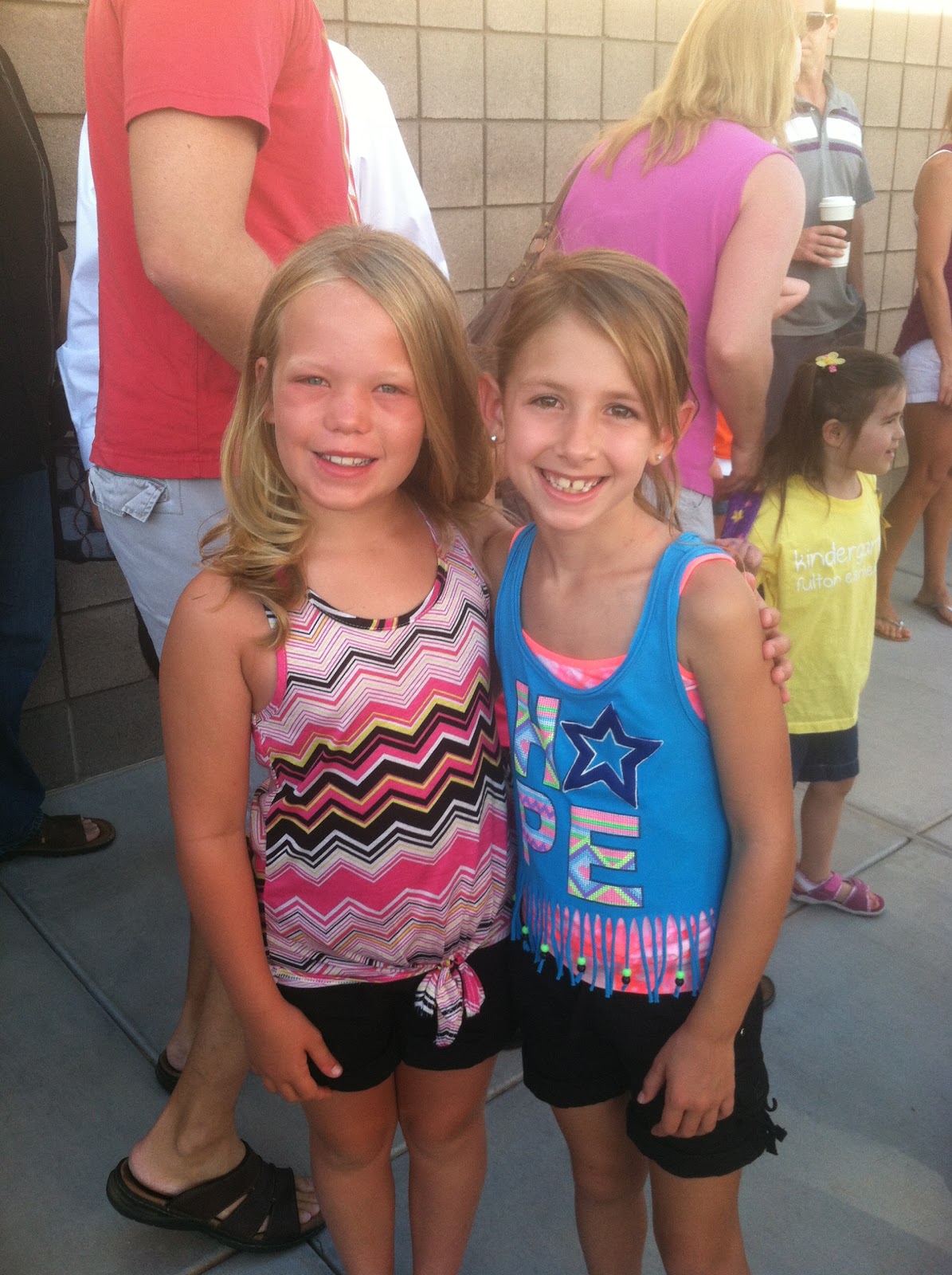 Jonathan, Amanda, and Kyler: MY BABY STARTS 3RD GRADE