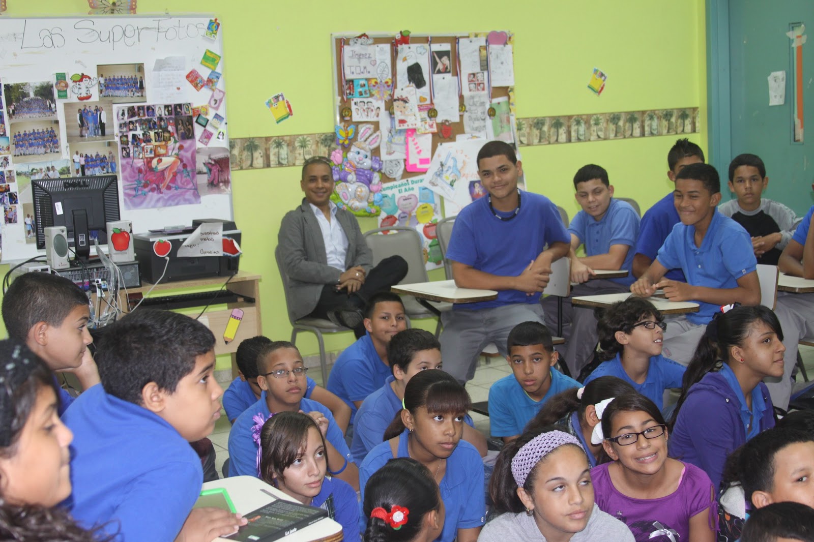 Visita a la Escuela Elemental Urbana Nueva de Ceiba, P.R.