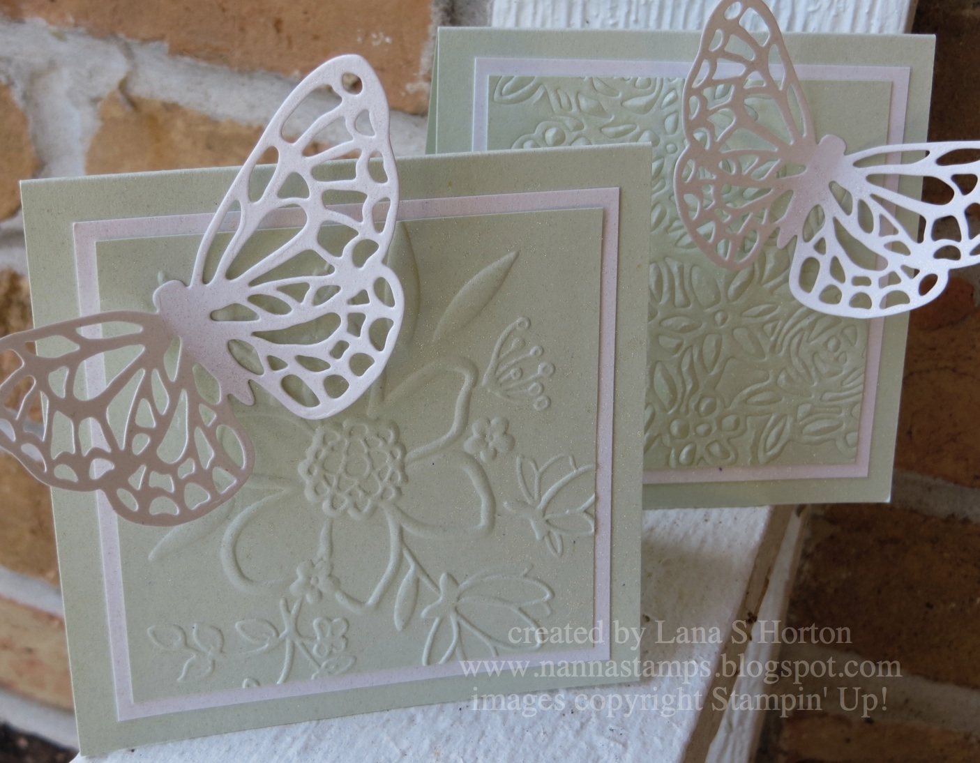 Stamping with Nanna: Embossing Two Ways ... and Some Tips