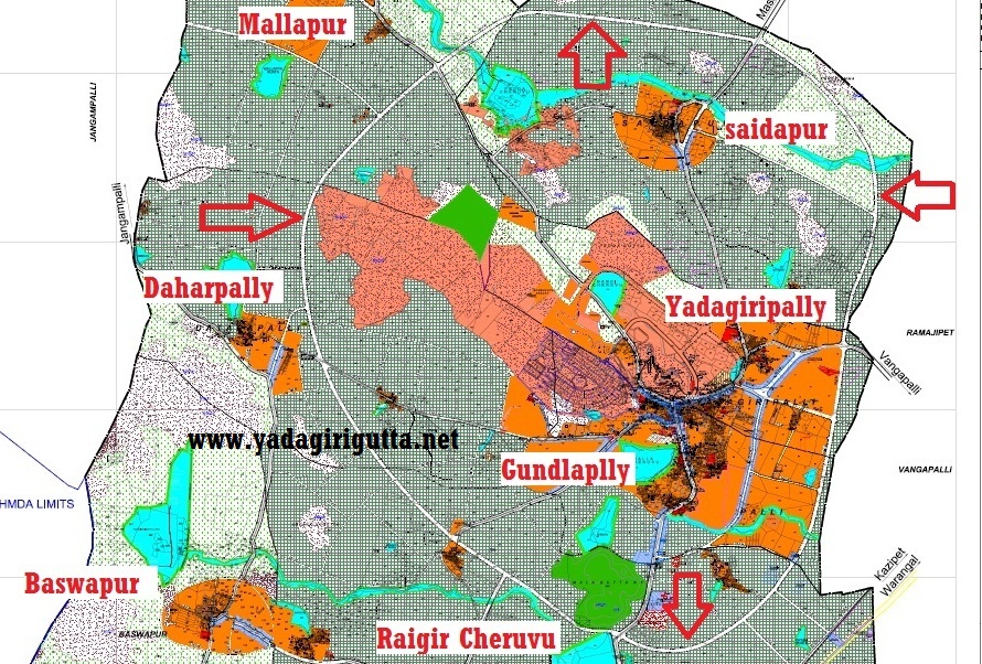 #Yadadri #YADAGIRIGUTTA - యాదగిరిగుట్ట: Yadadri Master Plan Proposals