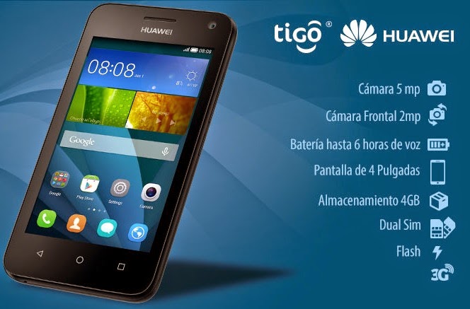 Huawei y360 características promoción Tigo y periódicos de Colombia ...
