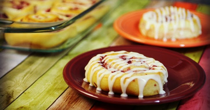 Hungry Harps: Cream Cheese & Cherry Sweet Rolls