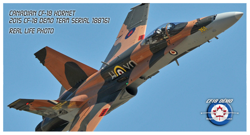 Eight Shades of Blue: RCAF/ARC CF-18 "Battle of Britain"