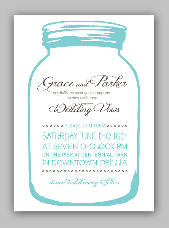 Weddings- the Joys and Jitters: DIY Printable Wedding Invitations