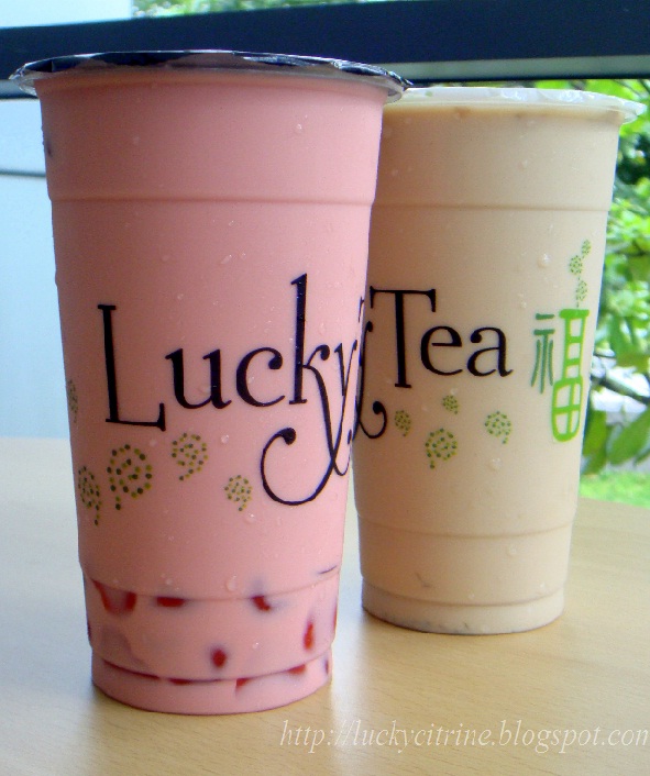 Lucky Citrine: Lucky Tea Valentine's Drinks
