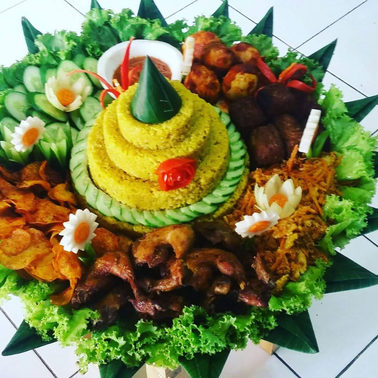 Inspirasi Top Foto Tumpeng, Kreasi Nasi