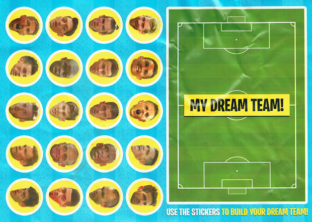 Football Cartophilic Info Exchange: Footy! magazine - My Dream Team ...