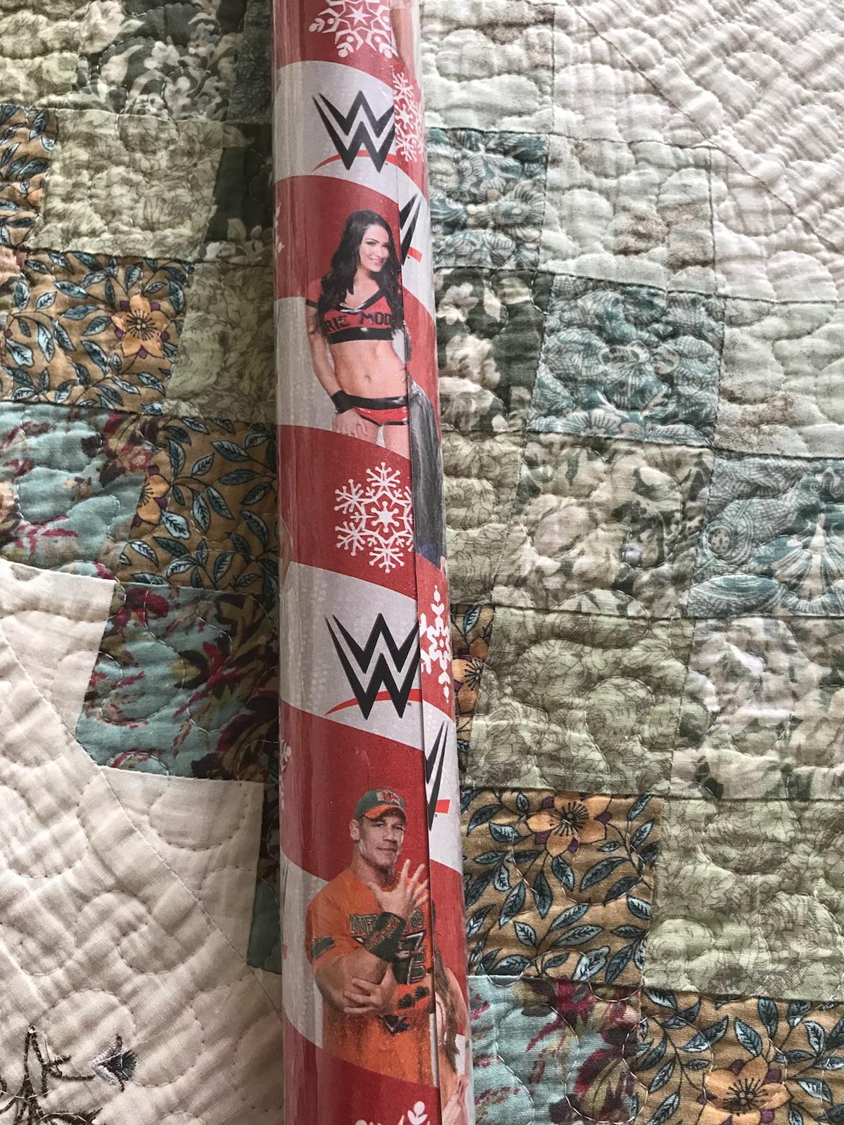 Jade's World: Wwe wrapped paper