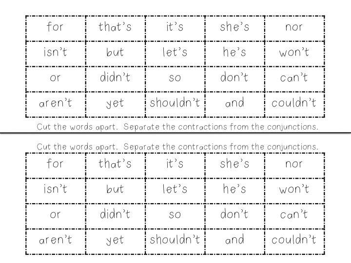 Stellar 2nd Grade Sweethearts: Conjunction junction, what's your function?