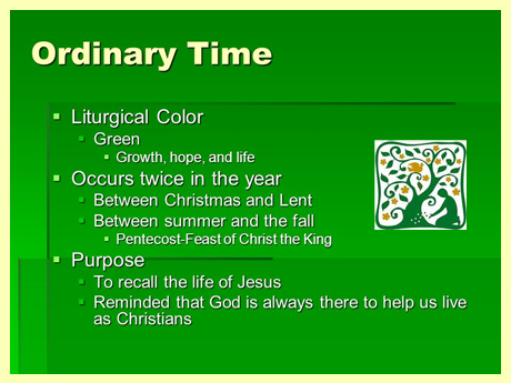 Voices: Ordinary Time in the Liturgy