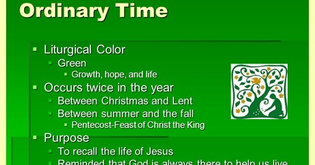 Voices: Ordinary Time in the Liturgy