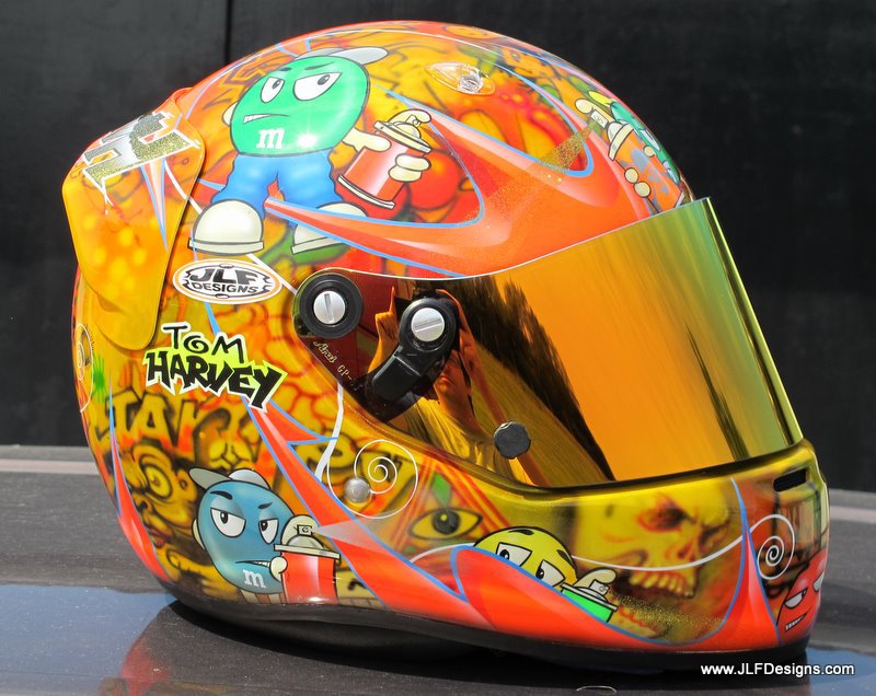 Racing Helmets Garage: Arai GP-6 T.Harvey 2011 by JLF Designs