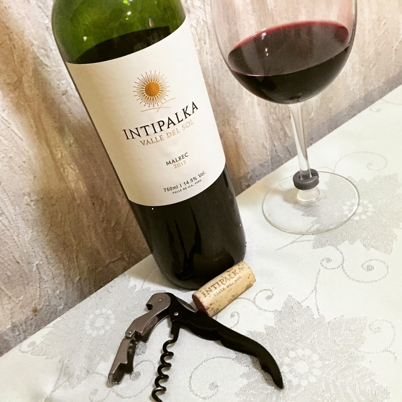 Balaio do Victor: Intipalka Valle do Sol Malbec 2013: Mais vinho do Peru!