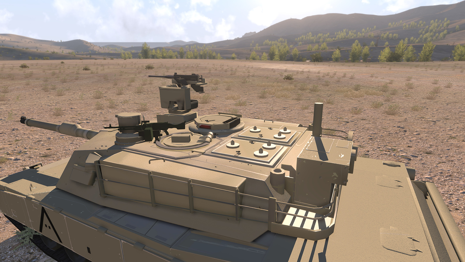 Arma 3 用内装付き戦車 MOD の M1 Abrams 主力戦車の砲塔が改良 | 弱者の日記^^ - Arma 3 MODとアドオン紹介