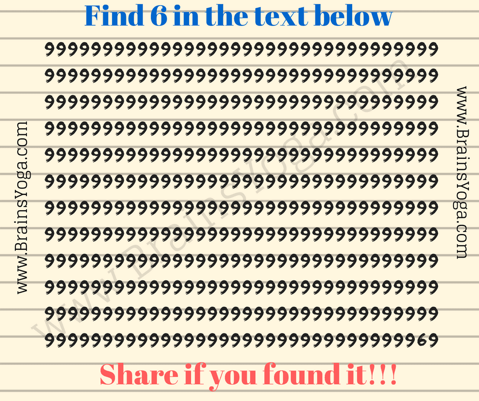 Picture Puzzle of Hidden Number with Answer