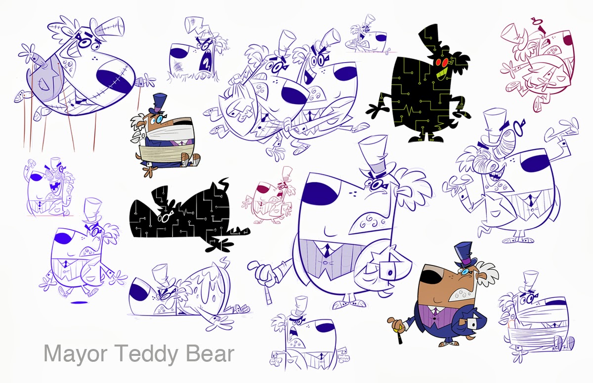 Gordon Hammond: Mayor Teddy Bear and Dudley