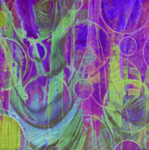 Lorrainas Art Gallery: Viola green