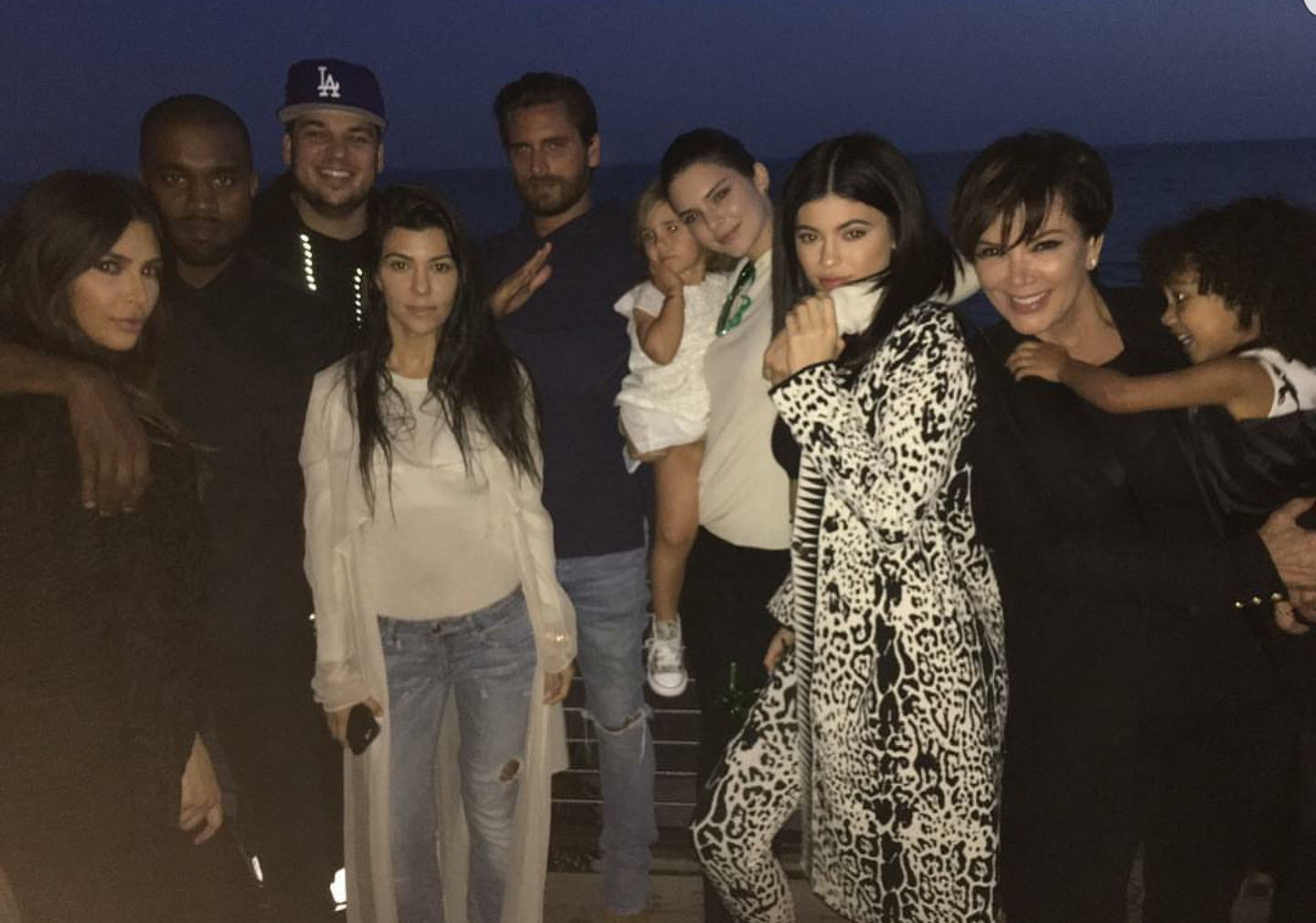 Photos:The Kardashian/Jenner family turn out for Rob Kardashian's ...