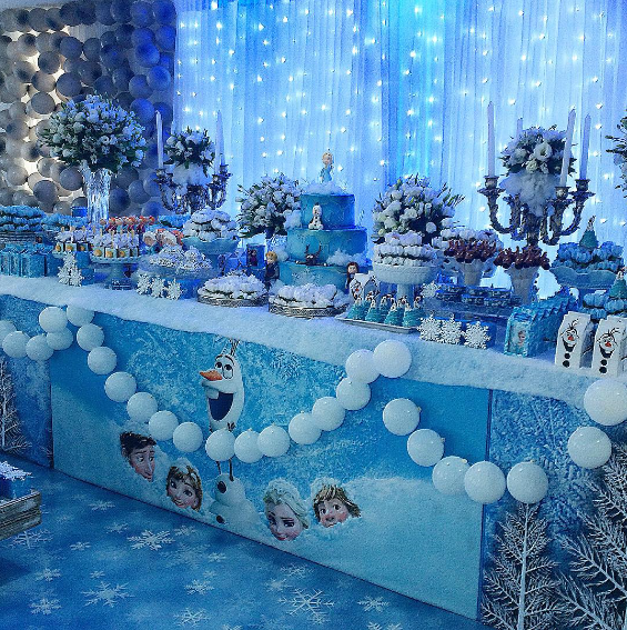 101 fiestas: Frozen la fiesta más solicitada por las niñas
