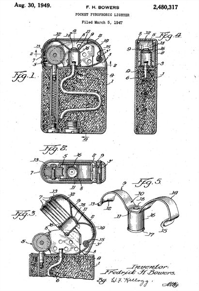 JOSE PEREZ RICHARTE: F.H.BOWERS 1947 PATENTE
