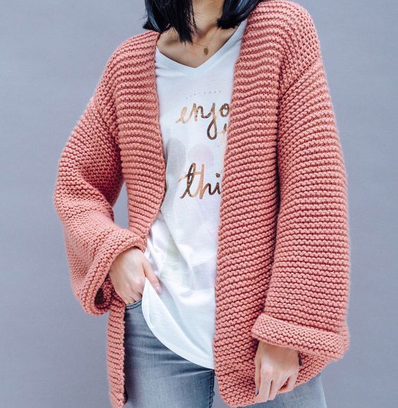 MES FAVORIS TRICOT-CROCHET: Modèle tricot gratuit : La veste tube au ...