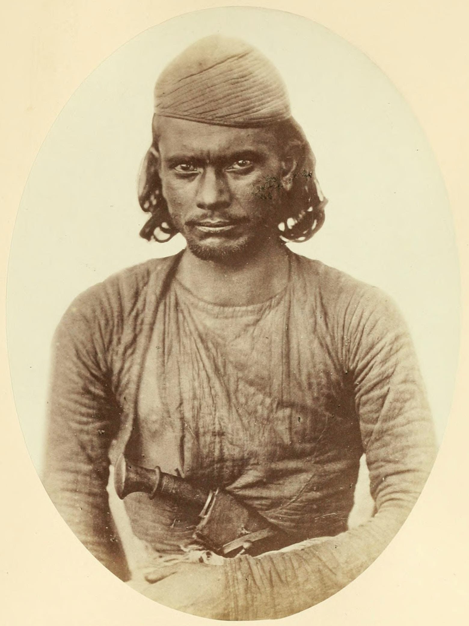 Kus or Khas, Goorkha-Dominant Tribe - Nepal, c1860's - Old Indian Photos