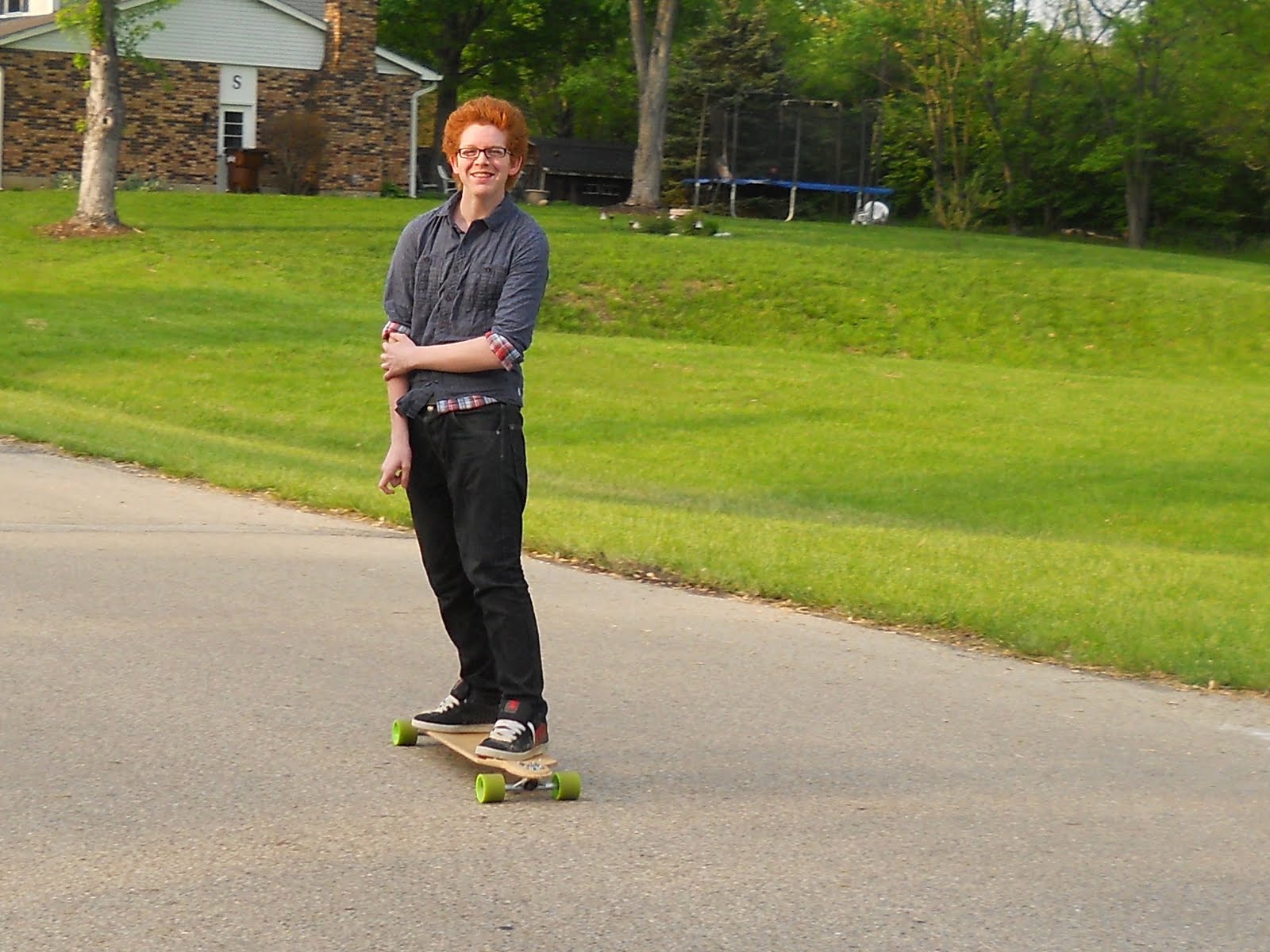 Julie Unplugged 365: 185: Longboarder