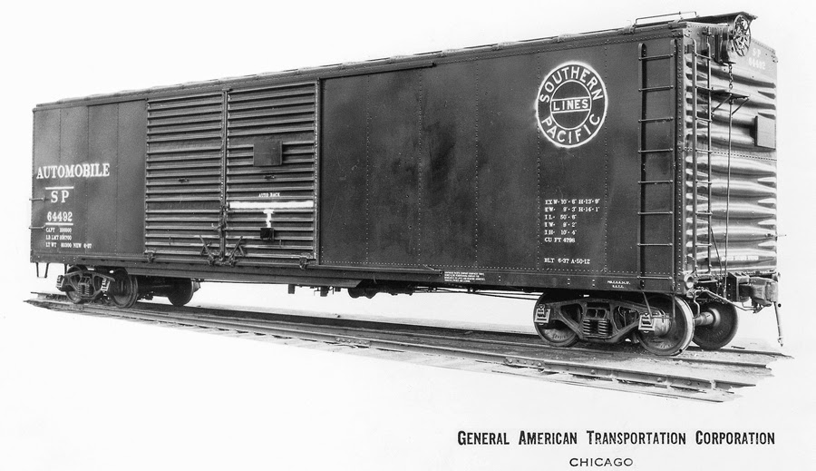 modeling the SP: Modeling pre-war SP 50-foot automobile cars