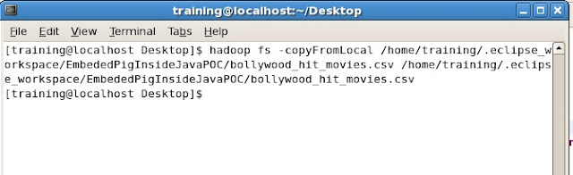 TECHNICAL BLOGS - BIG DATA, HADOOP, JAVA: Embedding Pig Script In Java Application