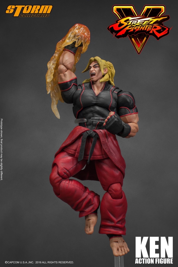 Super Punch: Deluxe Street Fighter V Ken figure