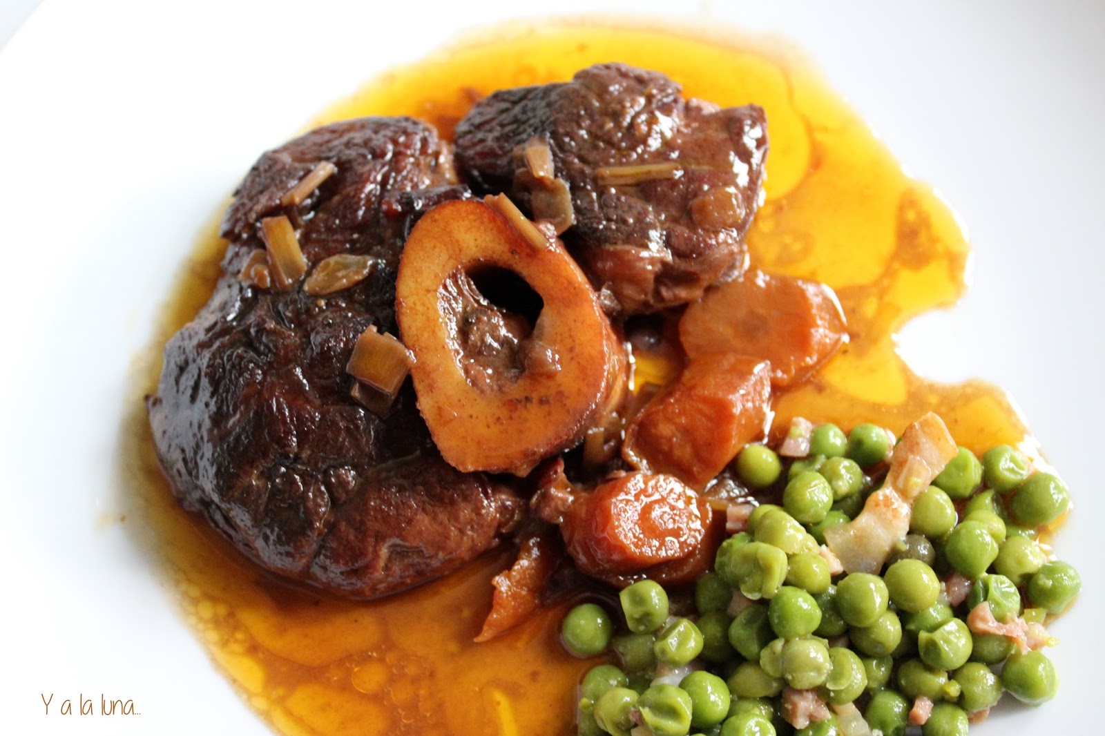 Y a la luna se le ve ve el ombligo...: Osobuco de Ternera Aragonesa al ...