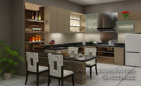 Inspirasi Modis 22+ Model Meja Pantry Dapur