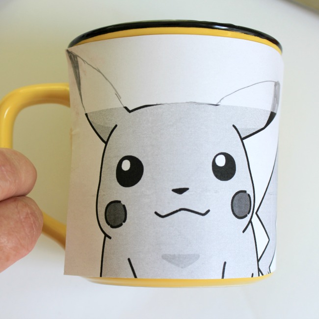 DIY Pokemon GO Sharpie Pikachu Cup - Crafts a la mode