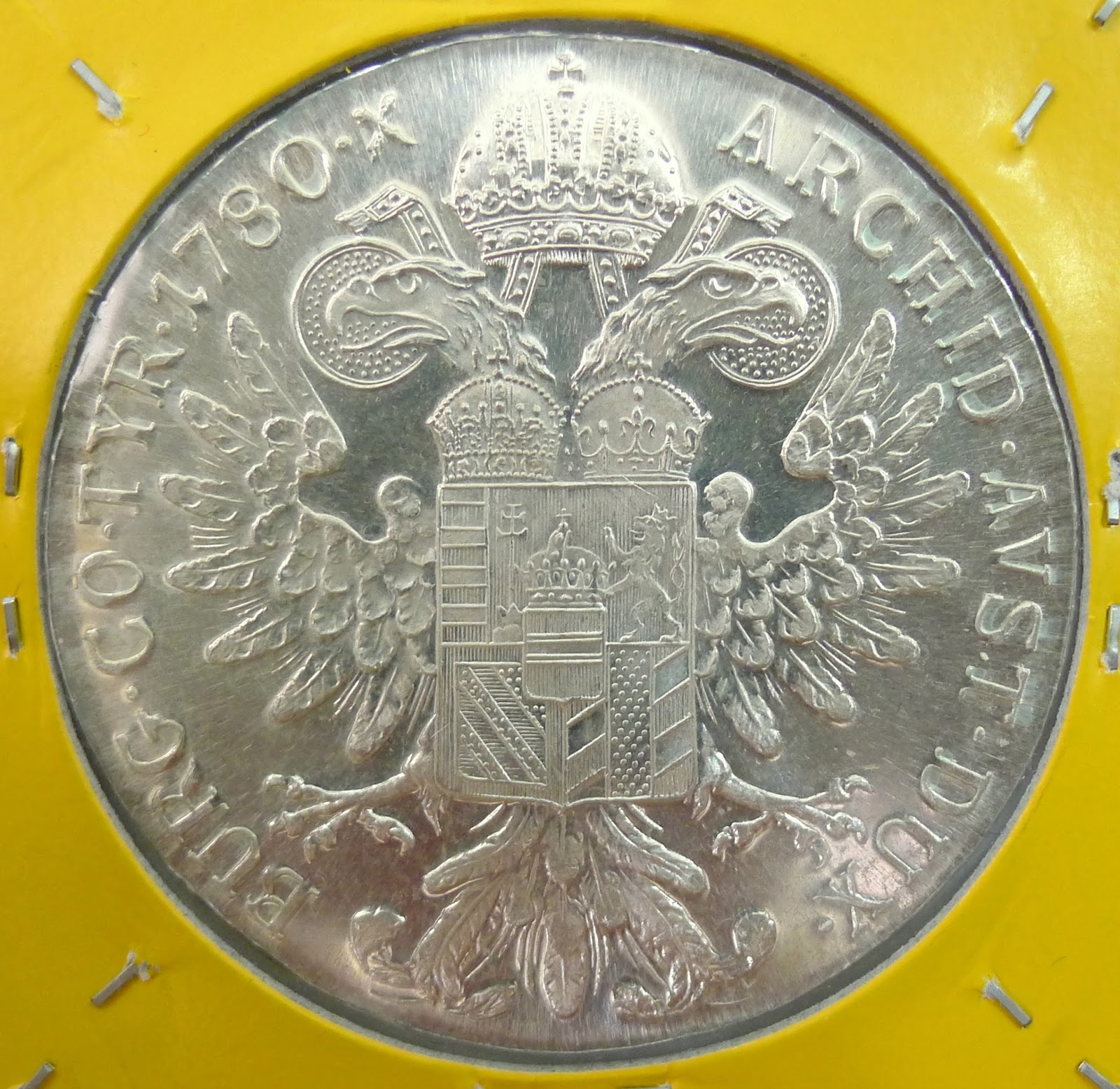 My Collection Of Crown Size Silver Coin: Austria Maria Theresa Thaler ...
