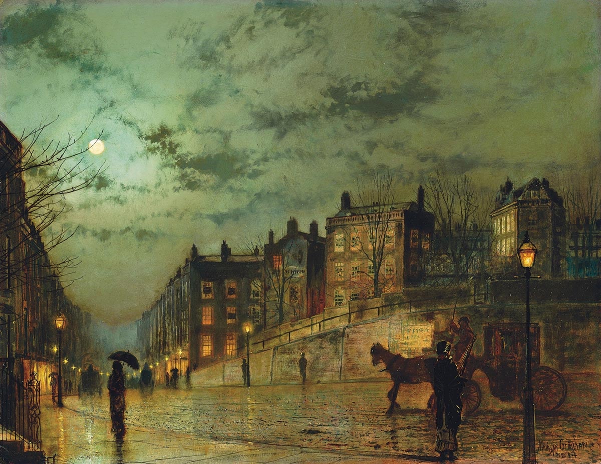 John Atkinson Grimshaw (British painter, 1836-1893) | Tutt'Art ...