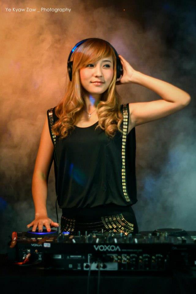 Myanmar Celebrities: Myanmar Model with DJ Sexy Style- Pann Pan