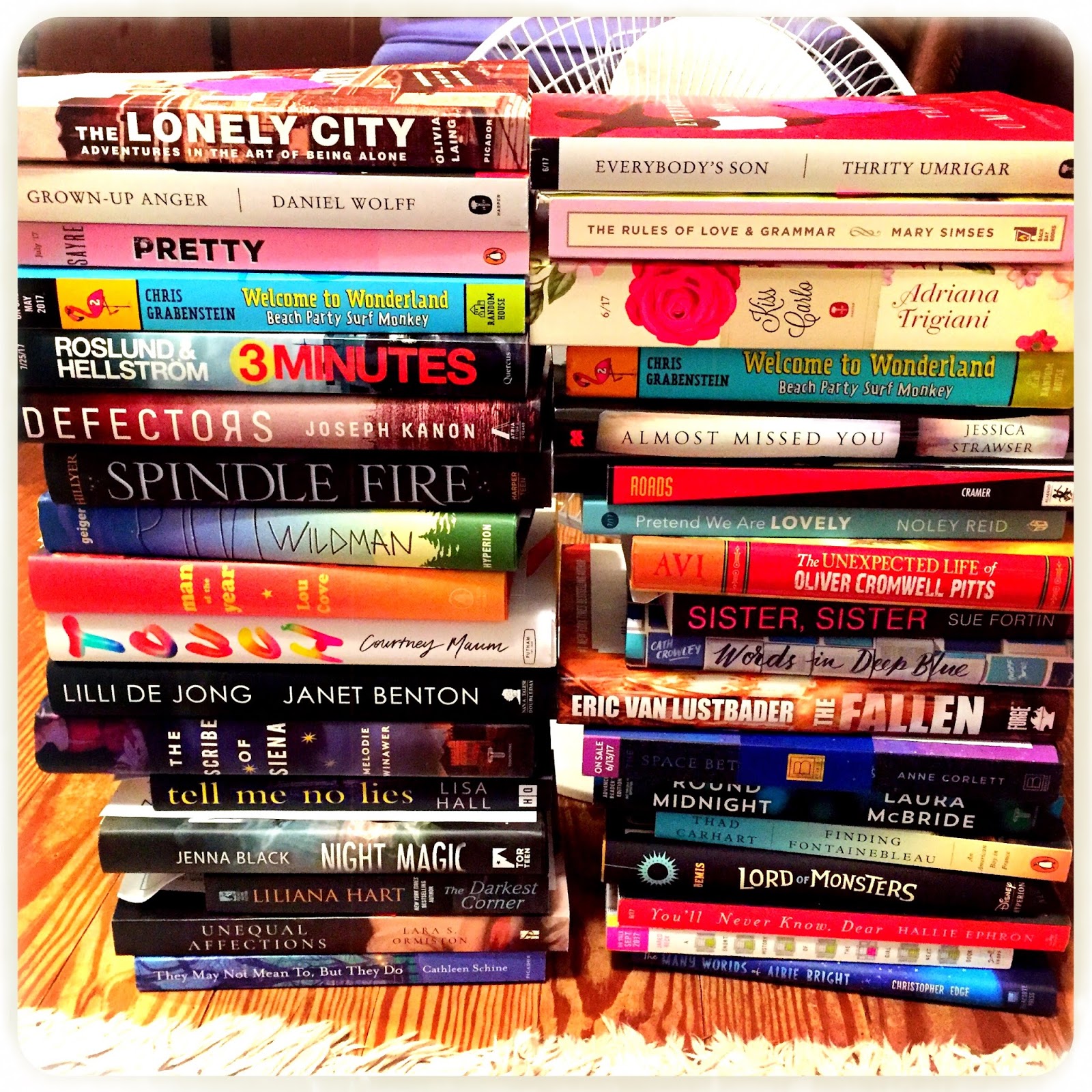 Beth Fish Reads: Stacked-Up Book Thoughts: One Slow Reading Week