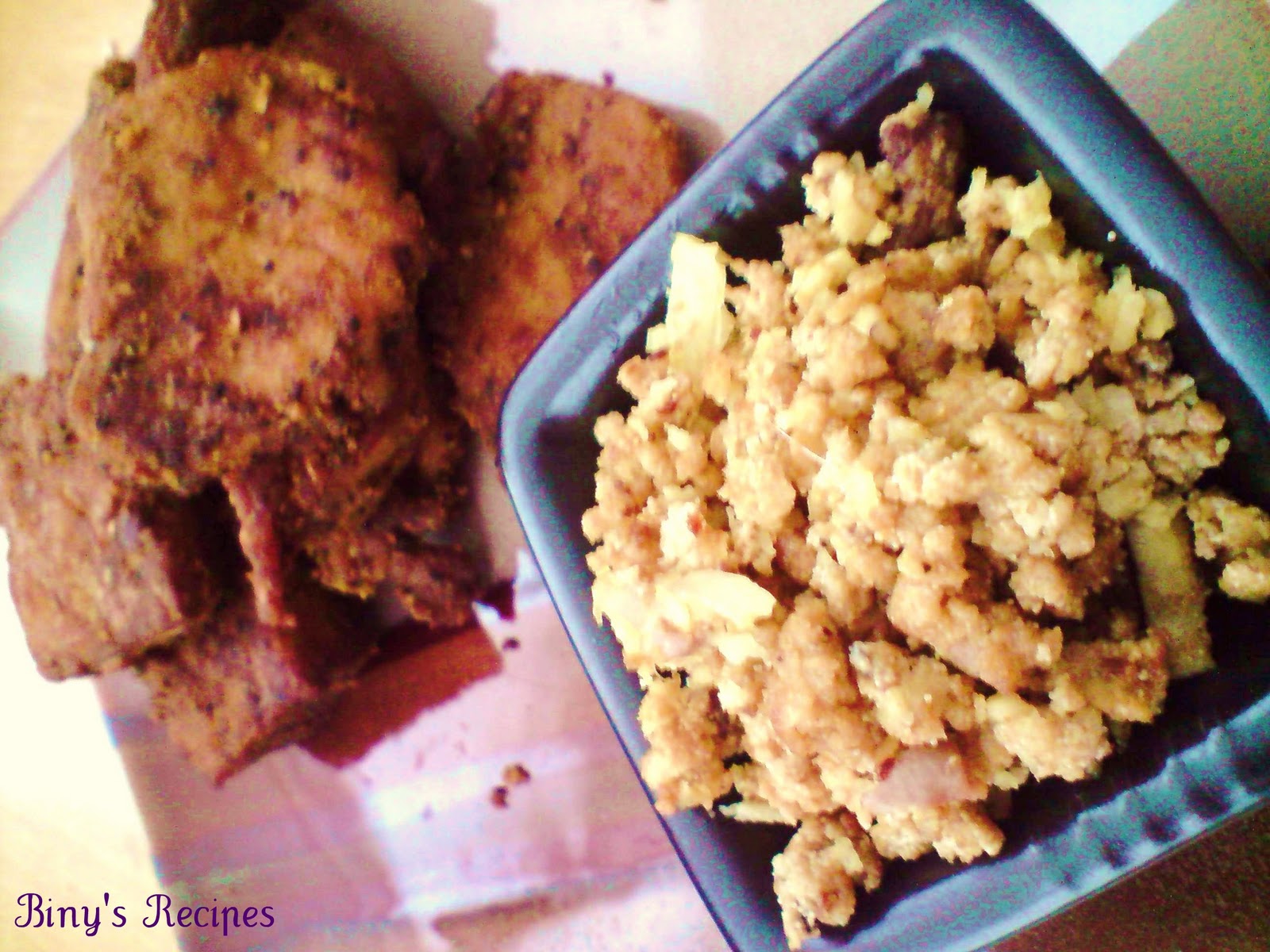 Binys Recipes: Fish Roe Scrambled