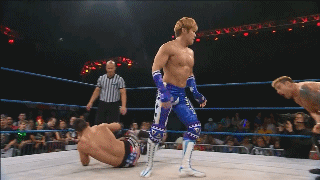 Double Front Dropkick