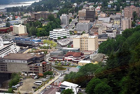 JUNEAU CITY, THE CAPITAL OF ALASKA
