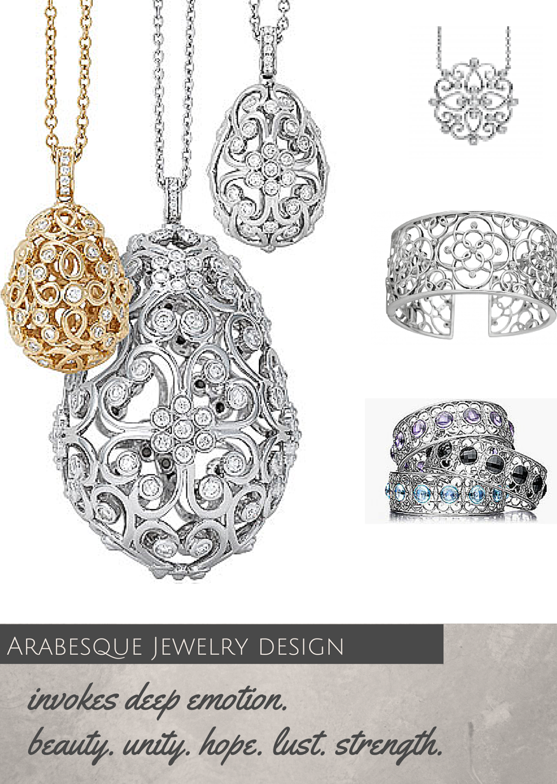 Trends. Fashion. Jewelry. News. Events: Arabesque Jewelry Design ...